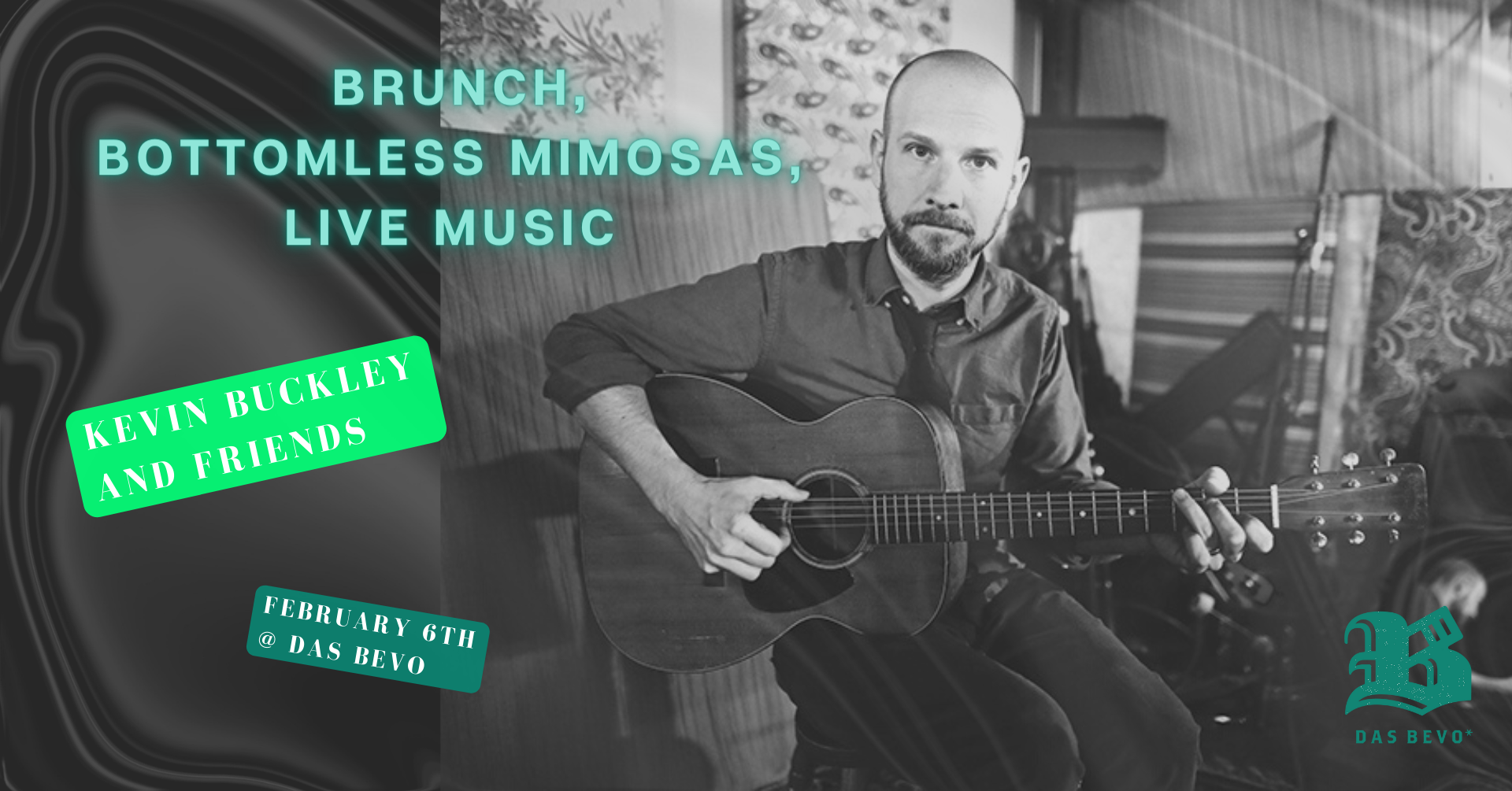 Brunch and Live Music - Kevin Buckley and Friends | Das Bevo