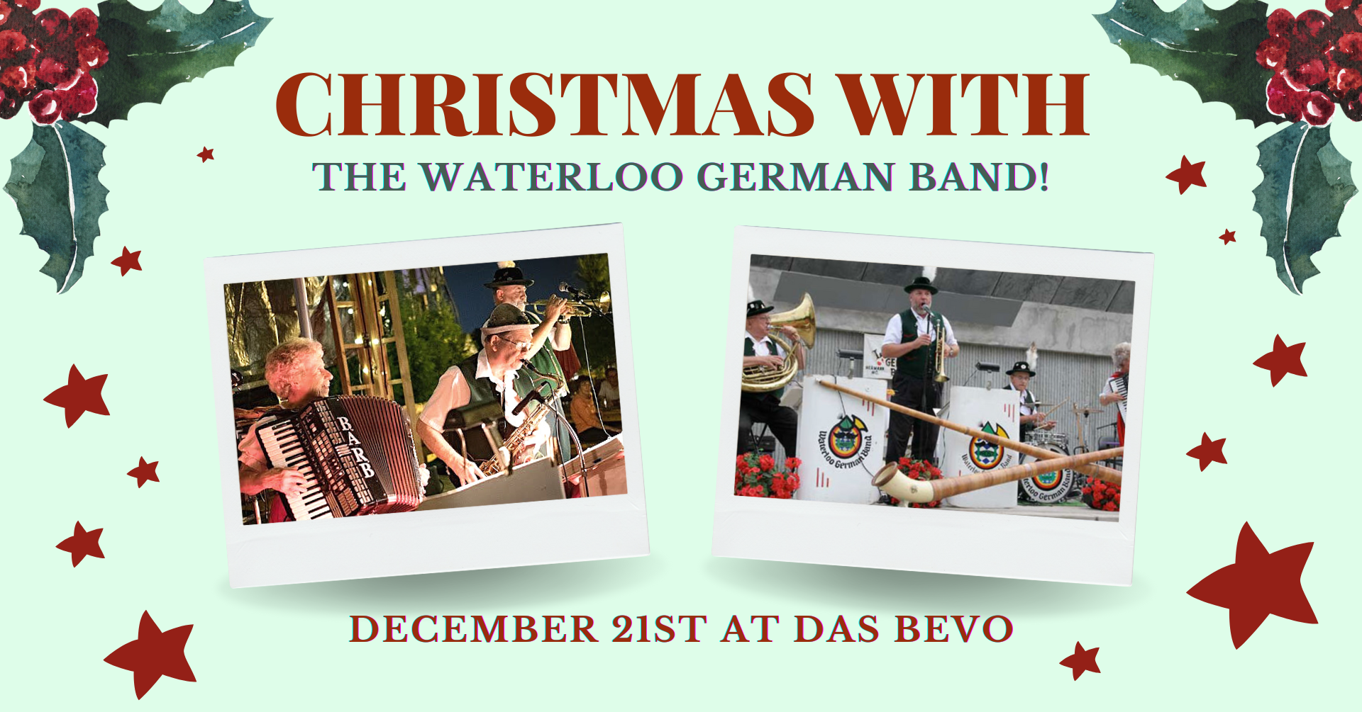 Christmas with the Waterloo German Band! | Das Bevo