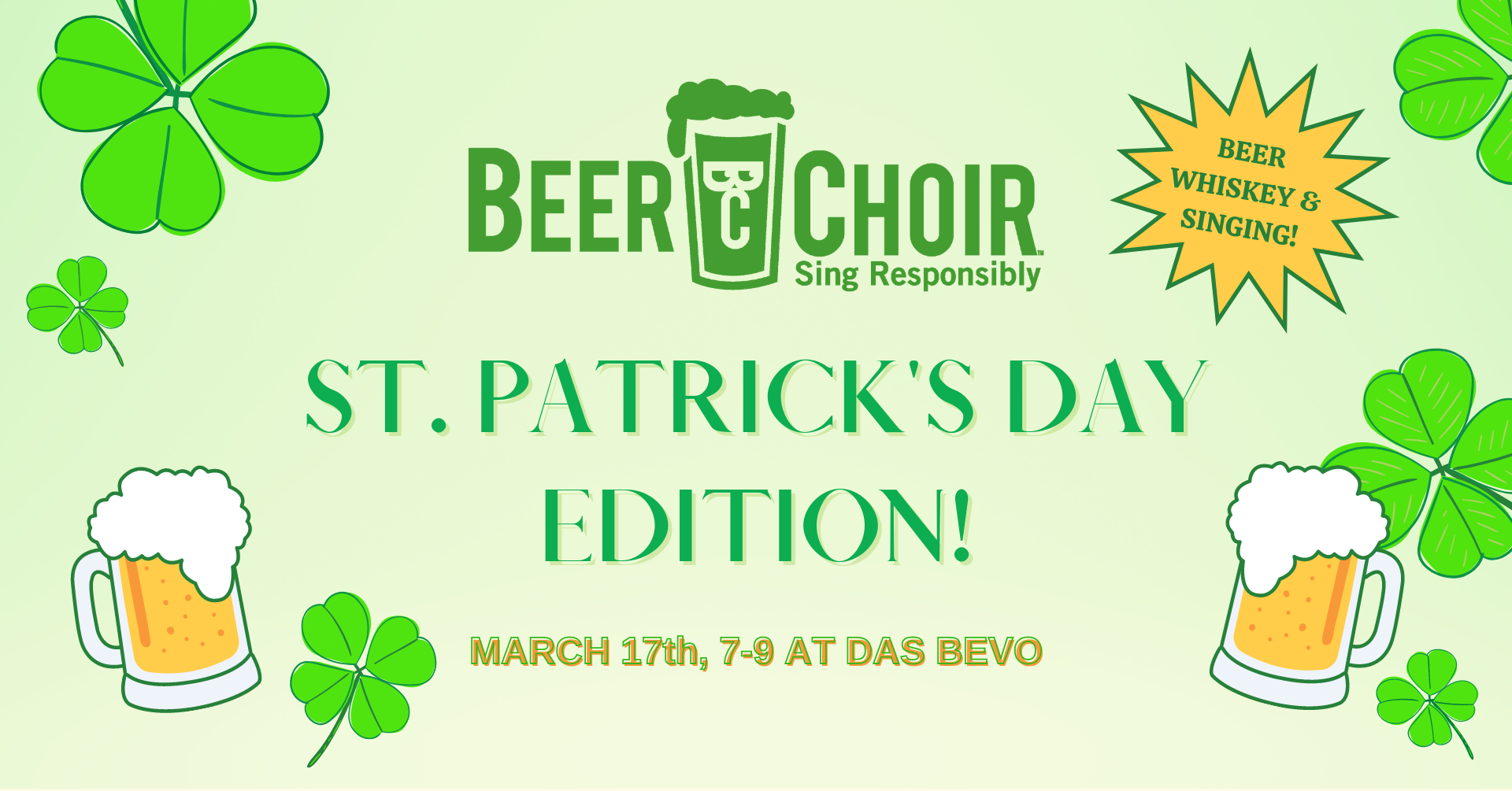 Beer Choir - St. Patrick's Day Edition | Das Bevo
