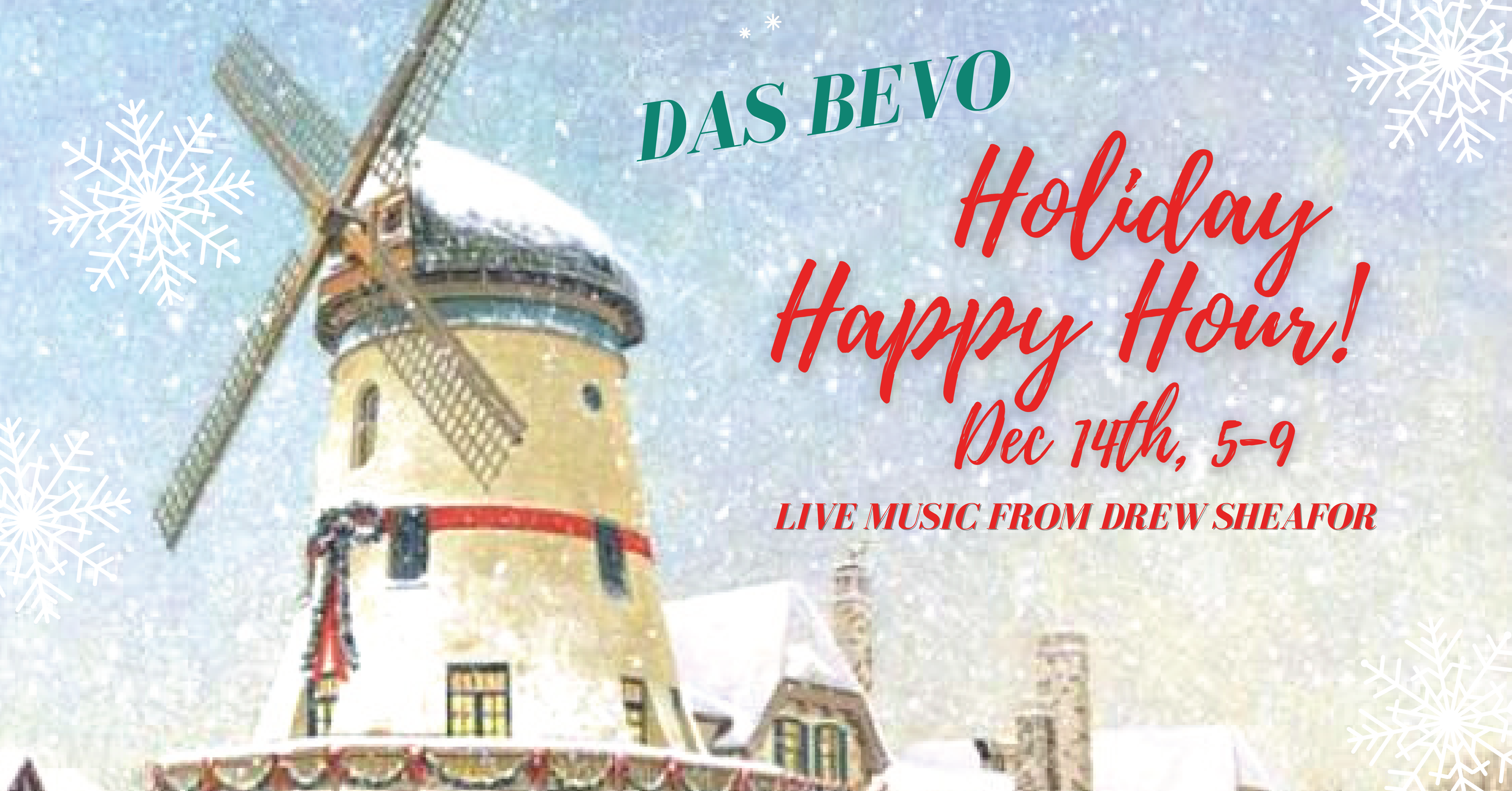 Holiday Happy Hour and Music | Das Bevo