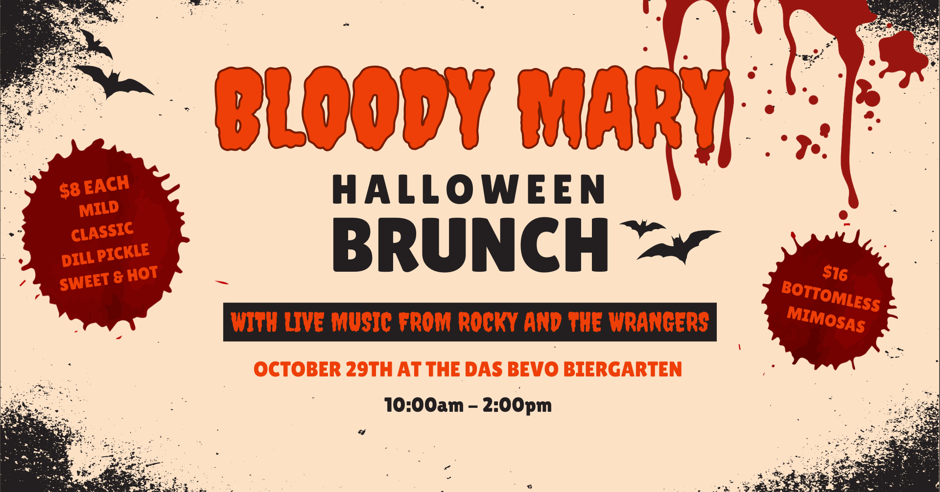Bloody Mary Halloween Brunch | Das Bevo