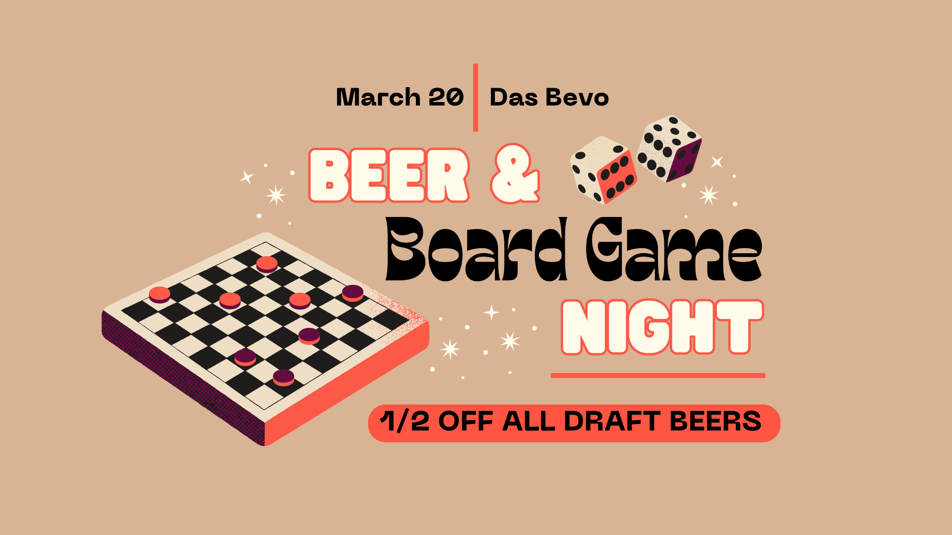 Beer and Board Game Night | Das Bevo