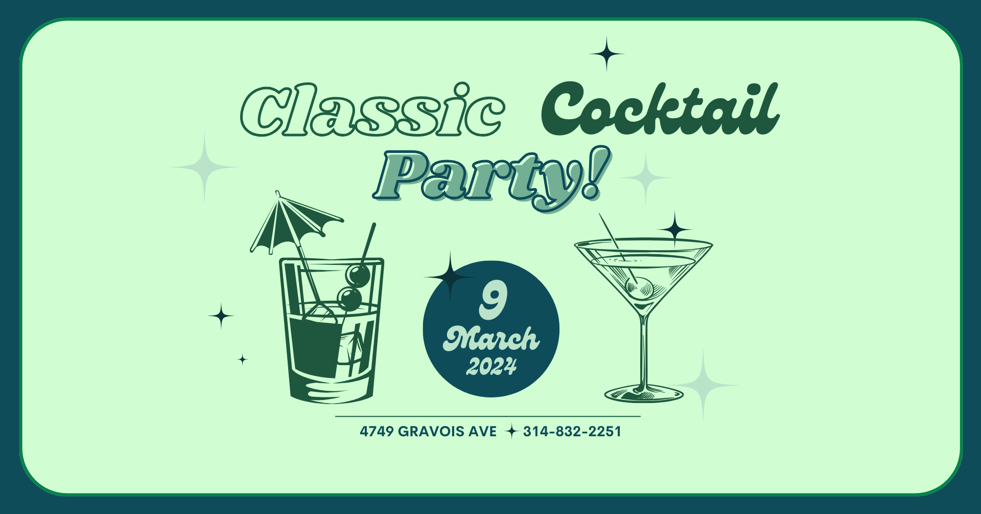 Classic Cocktail Party | Das Bevo