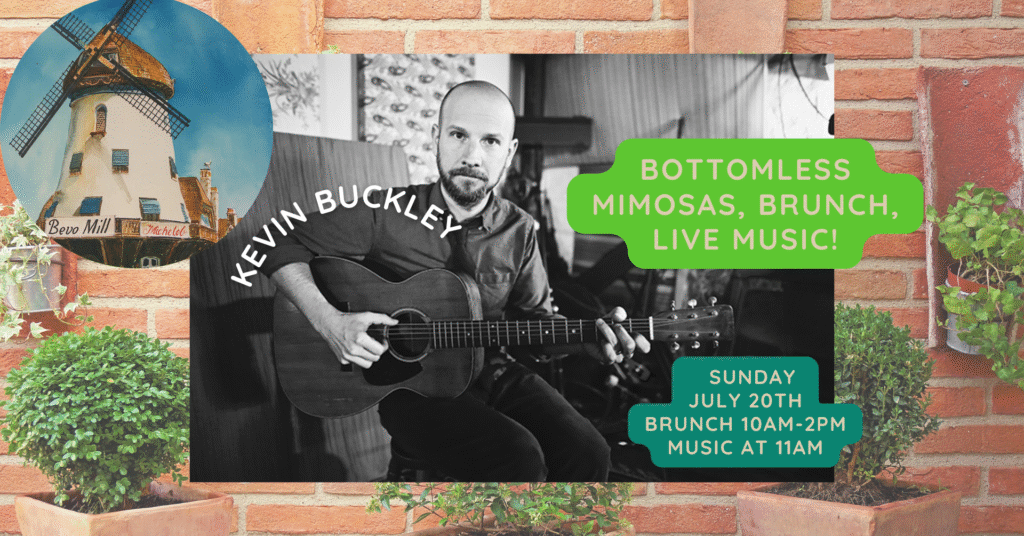Brunch, Bottomless Mimosas and live music from Kevin Buckley | Das Bevo