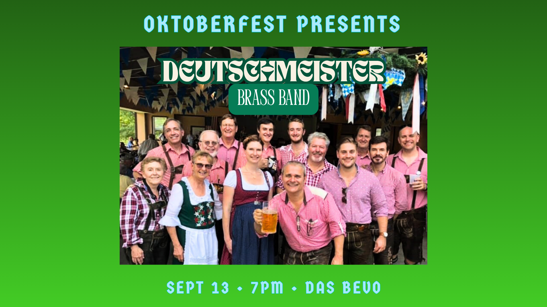 Das Bevo Oktoberfest Weekend Presents The Deutschmeister Brass Band ...