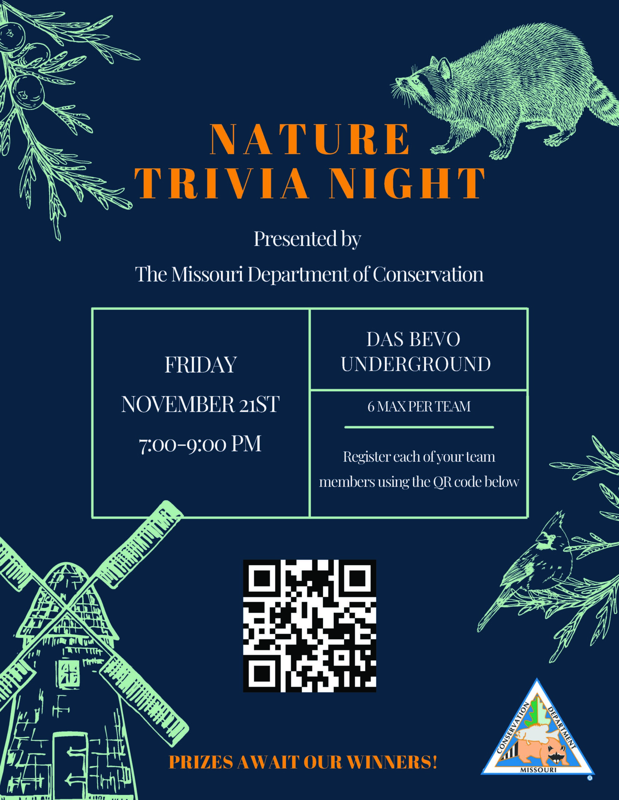 Nature Trivia Hosted by the MO Department of Conservation | Das Bevo